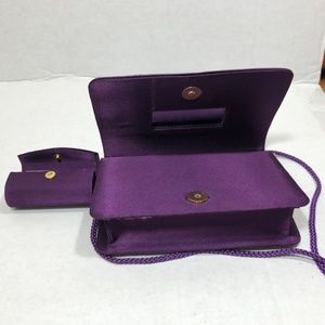 Unbranded | Bags | Unbranded Women Purple Party Sling Bag Coin Purse ...